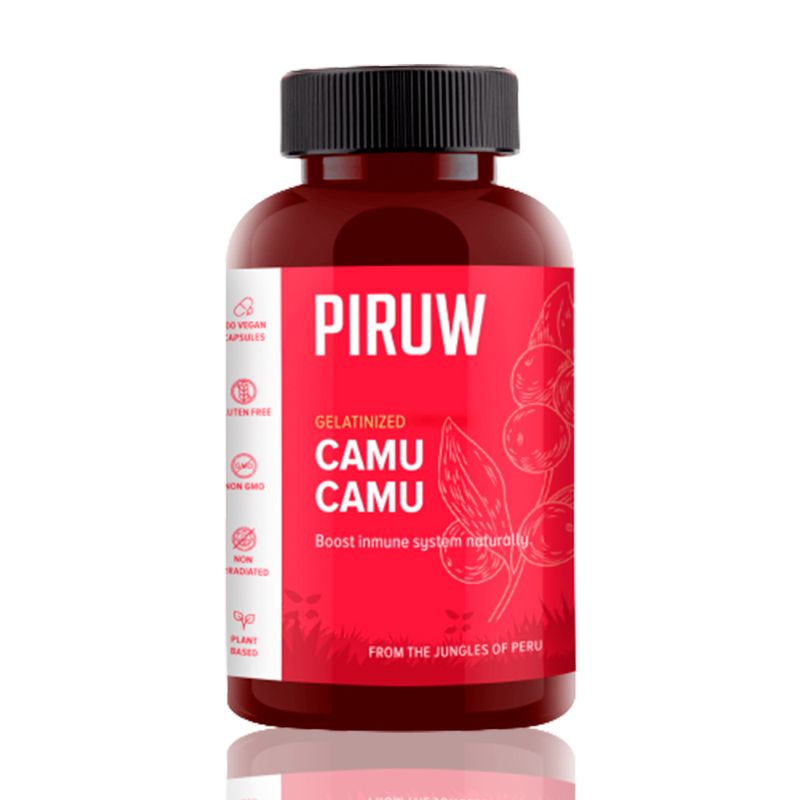 Vitamina C Piruw Camu Camu 100 Cápsulas - Shopstar