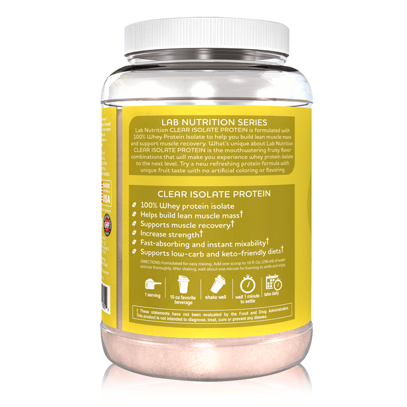 CLEAR ISOLATE PROTEIN 100% WHEY PROTEIN ISOLATE PINEAPPLE - Shopstar