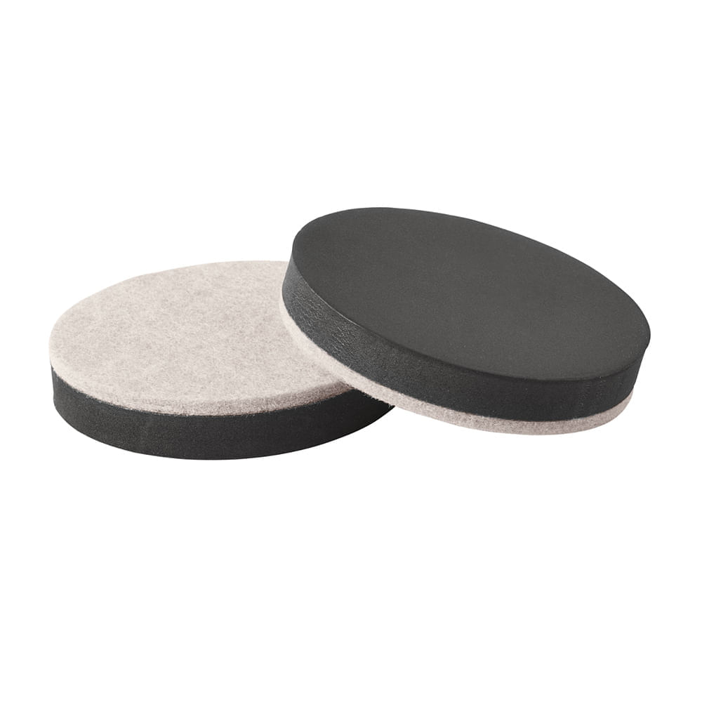 Deslizadores 3M redondos p/piso 3.5 pulg x 4un - Shopstar