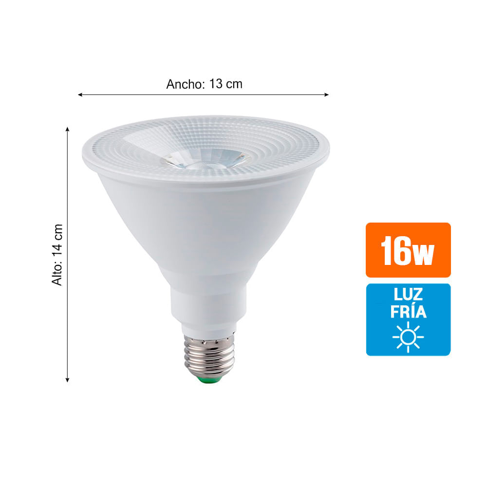 Foco LED Par38 16W Luz Blanca - Shopstar