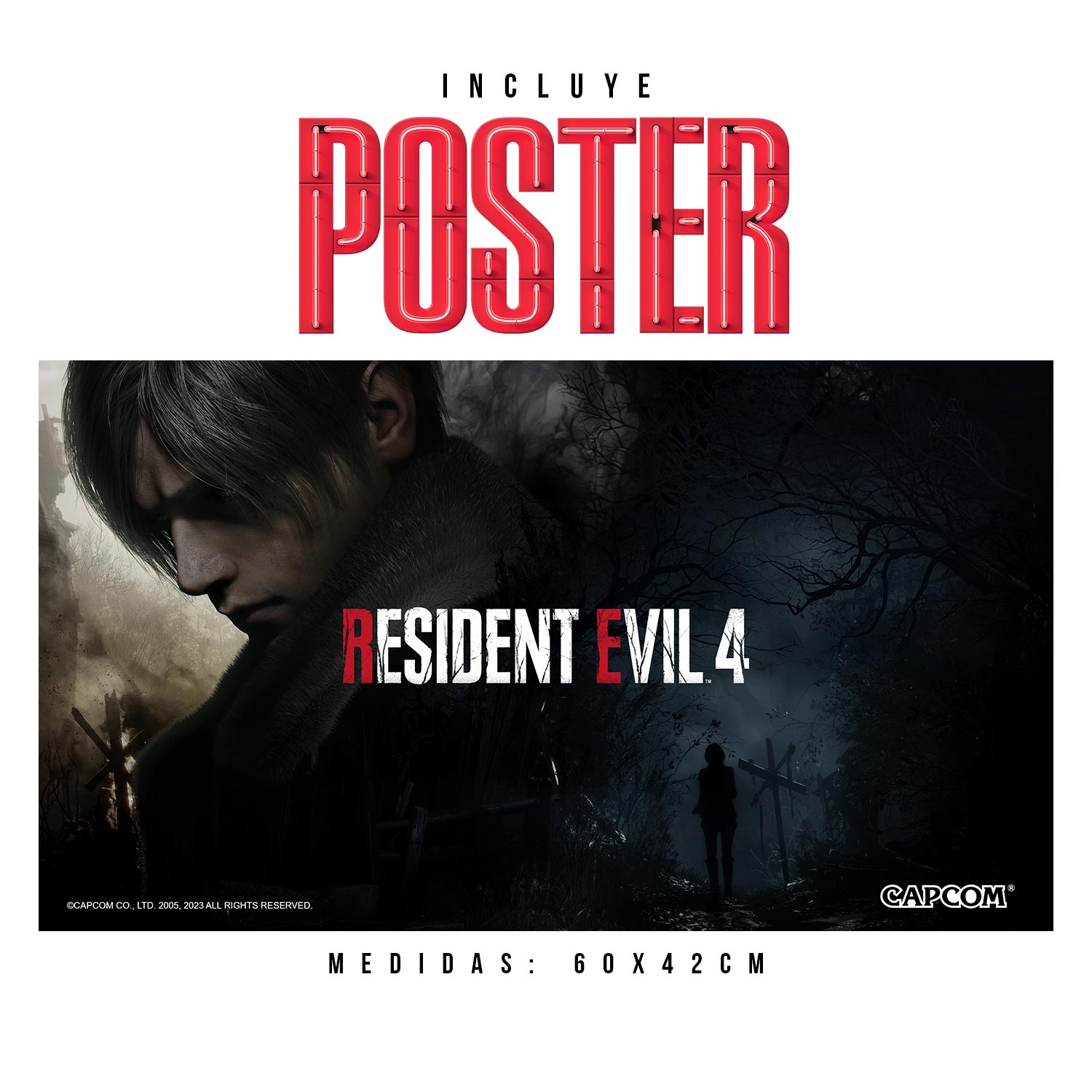 Resident Evil 4 + Poster Playstation 4 - Shopstar