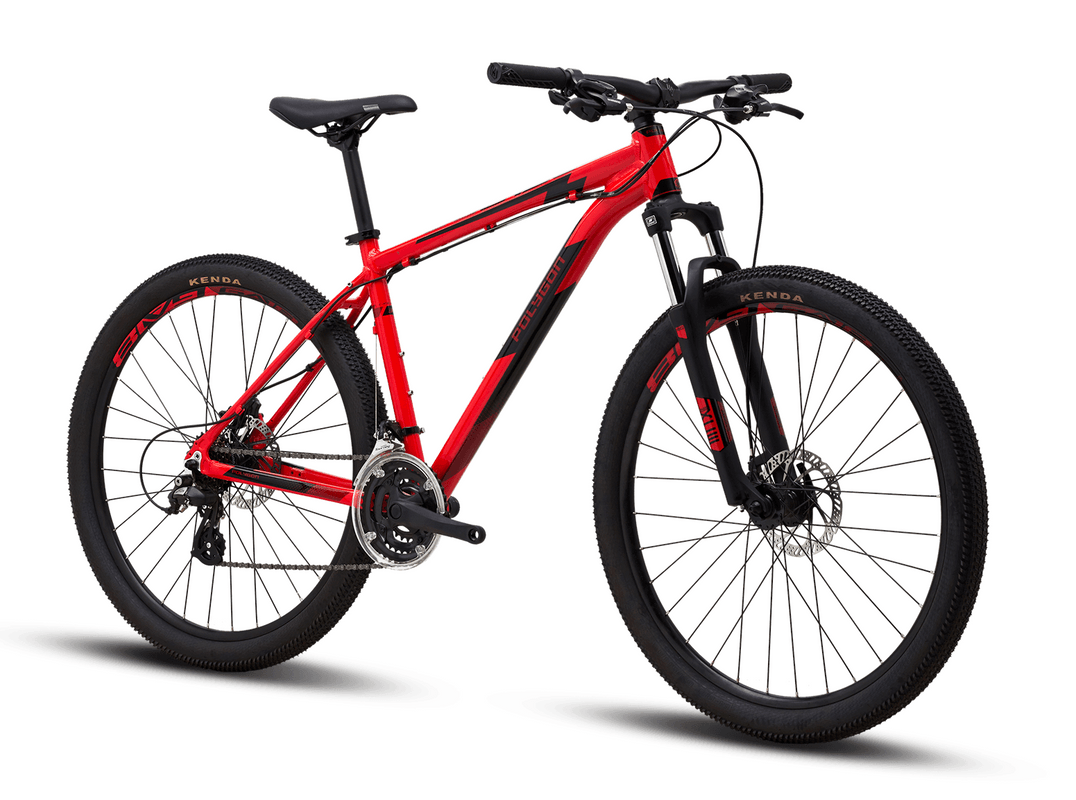 Bicicleta Montañera Polygon CASCADE 3 Aro 27.5 Rojo - Shopstar