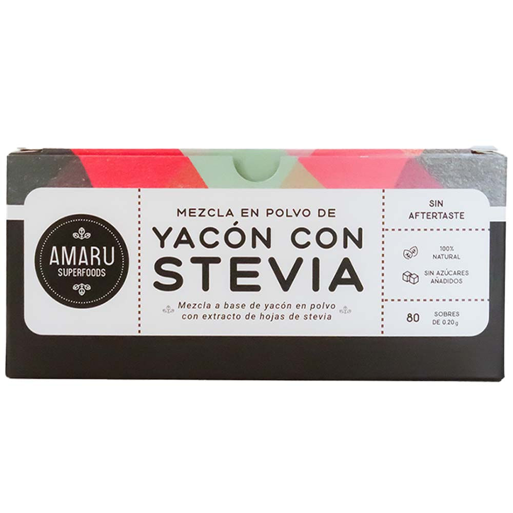 Stevia AMARU Caja 80un - Shopstar