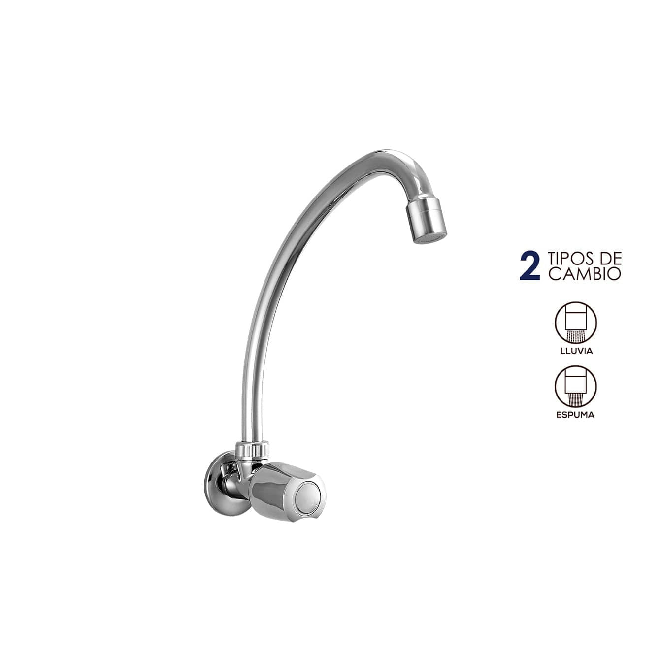 LLAVE PARA LAVADERO PICO L AVANTE HECHO EN BRONCE VAINSA - Shopstar