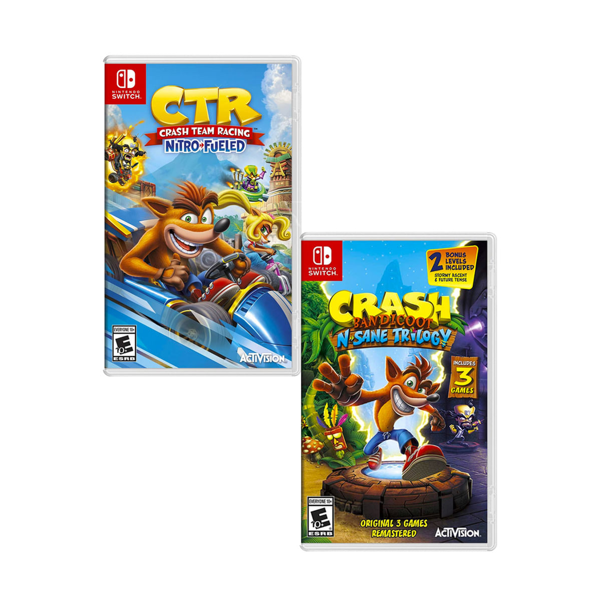 Crash Team Racing + Crash Band Trilogy Nintendo Switch - Shopstar
