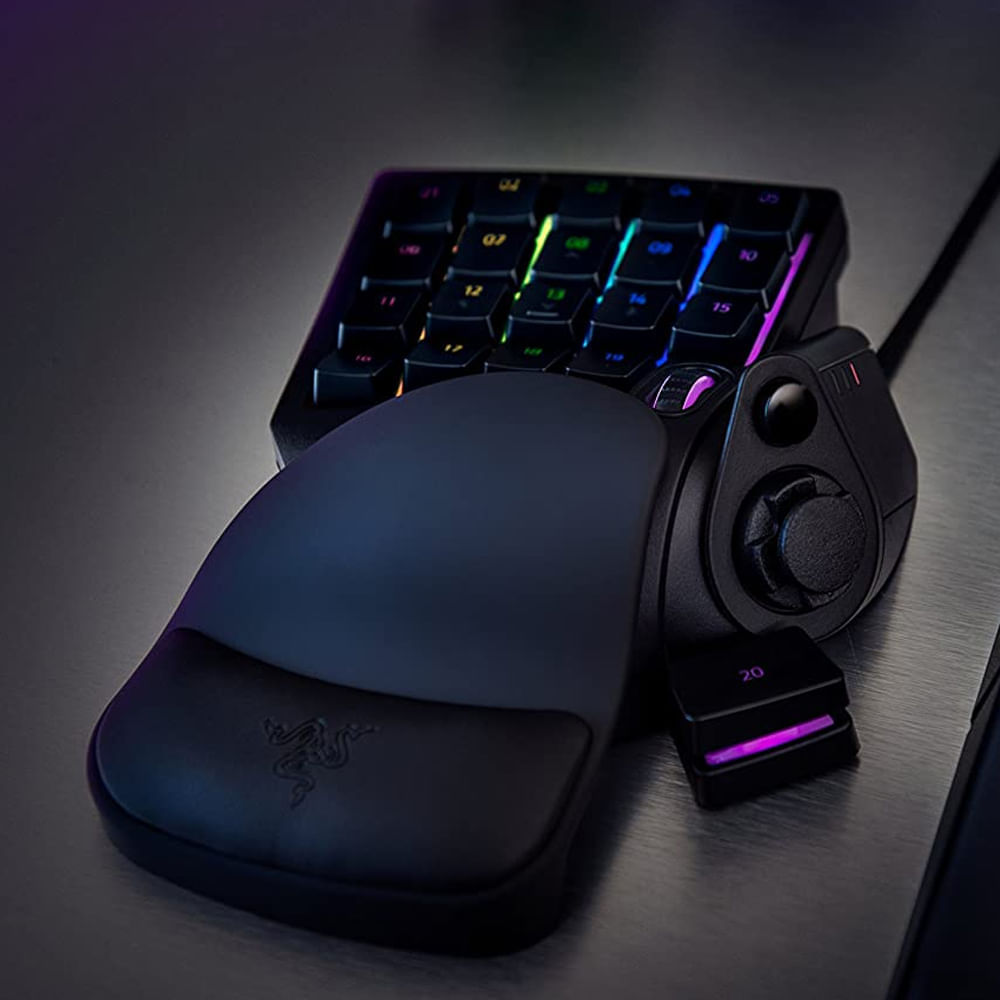 Teclado gamer Razer Tartarus V2 membrana, alámbrico, conexión usb, 32 ...