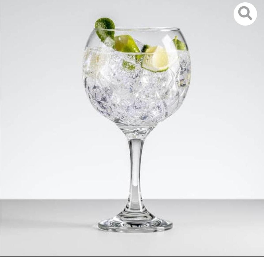 6 copas para Gin tonic y mas cócteles - Shopstar