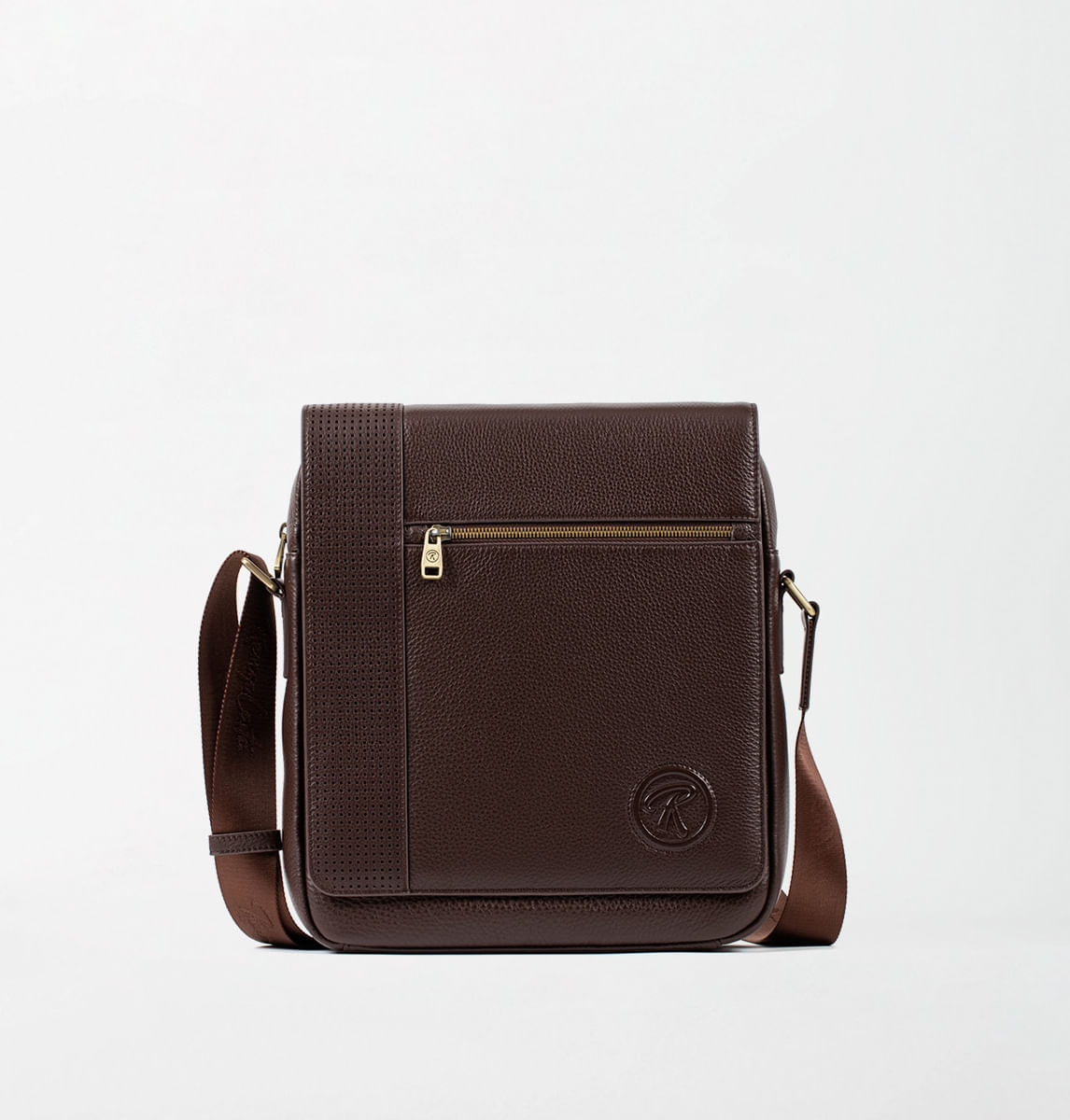 MORRAL GRANDE CON LOGO DE MARCA EMBOZADO - Shopstar