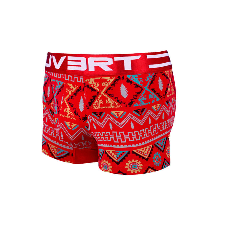 Boxer de Hombre Nuvert Roots Rojo - Shopstar