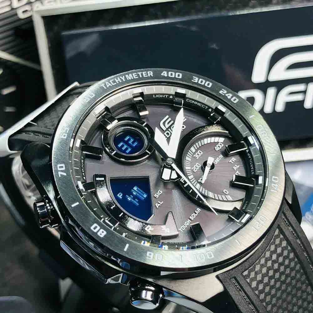 Reloj Casio Edifice ECB-900PB-1A Bluetooth Solar Luz Led Acero ...