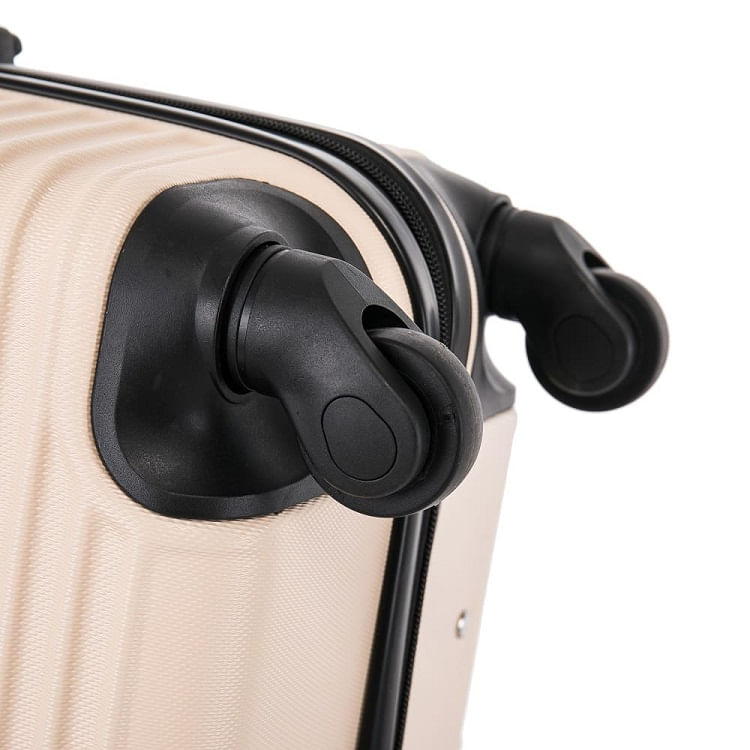 Maleta de Cabina InUSA 51 cm Resilience Crema REPC - Shopstar