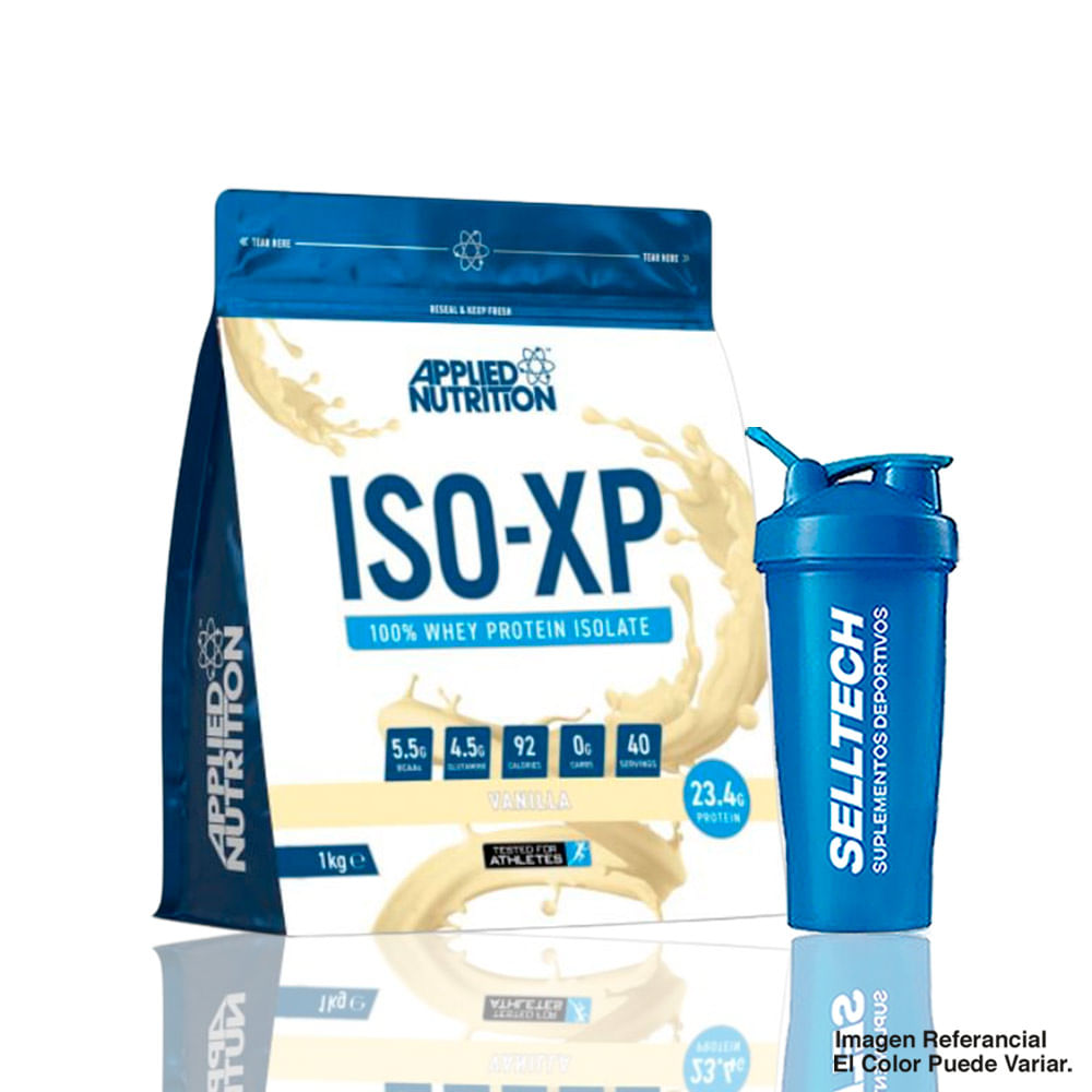Proteína Applied Nutrition Iso XP 1kg Vainilla + Shaker - Shopstar
