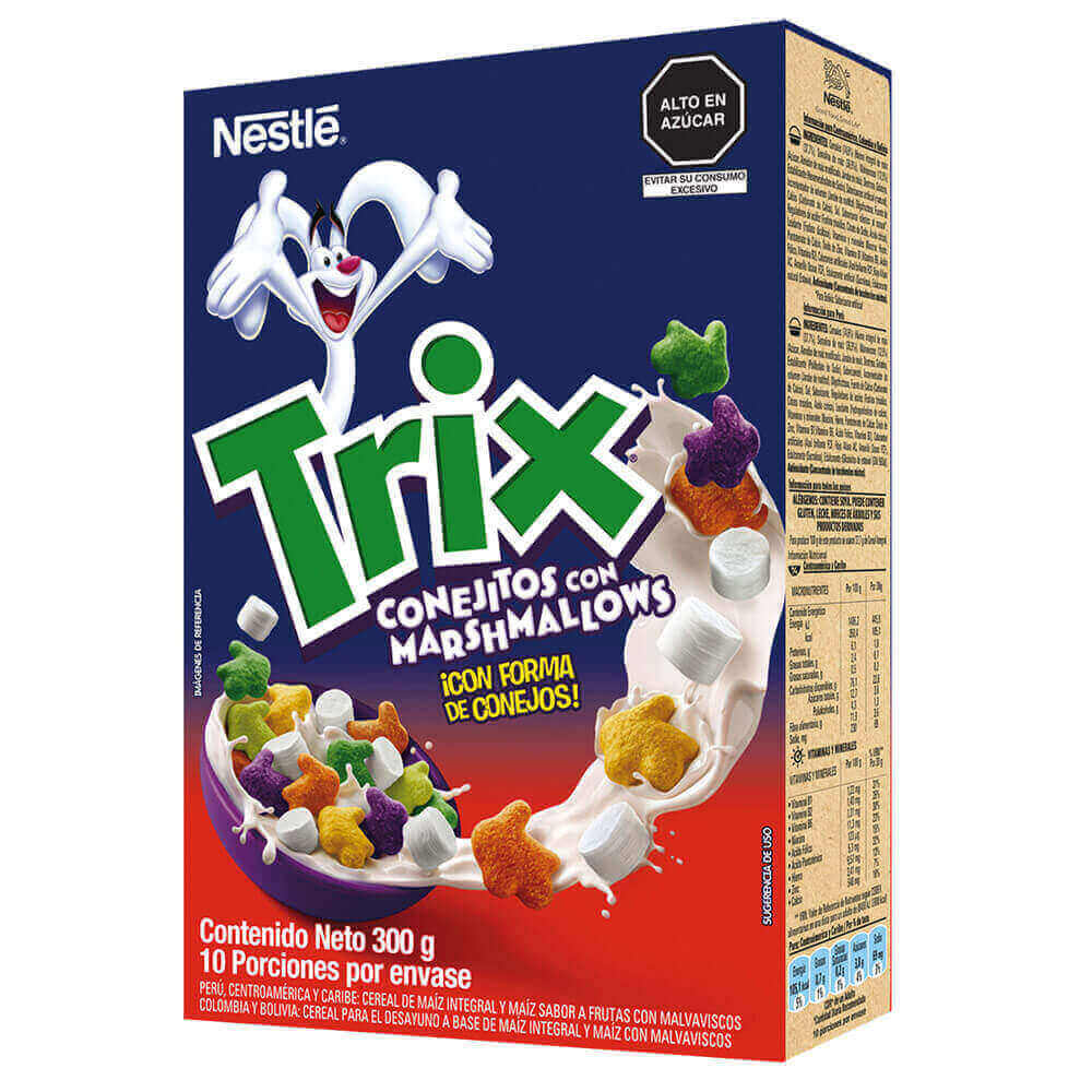 Cereal Marshmellows NESTLÉ Trix Caja 300g - Shopstar