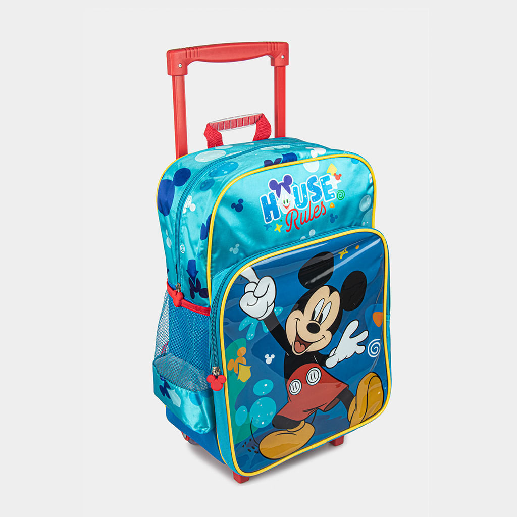 Set 3P Mochi-Rueda Escolar Artesco Infante Ar16376004 Mickey Textil ...