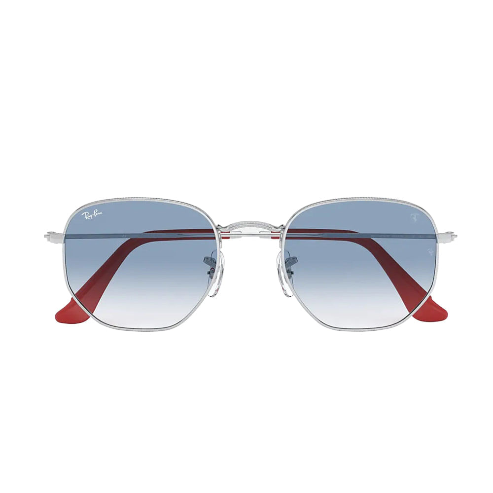 Lentes de Sol Ray Ban Hexagonal RB3548NM F001/30 Scuderia Ferrari ...