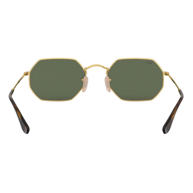 Lentes de Sol Ray Ban Octagonal Flat RB3556N 001 Clasico G15 50mm ...