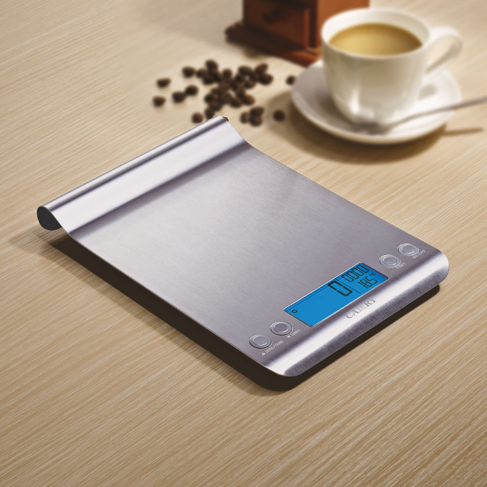 Balanza de cocina Camry EK8461H máx. 5 kg, con reloj y temporizador ...