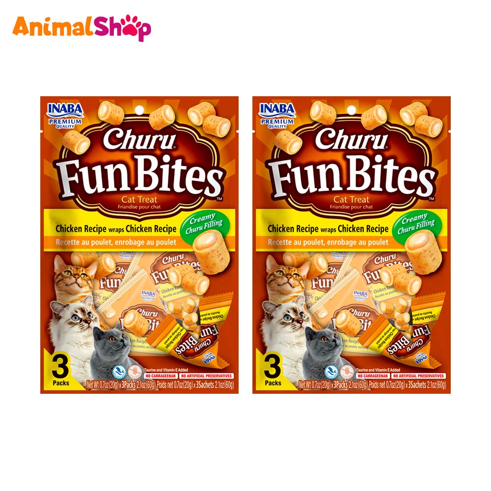 Churu Fun Bites Receta De Pollo Wraps X 6 Un - Shopstar