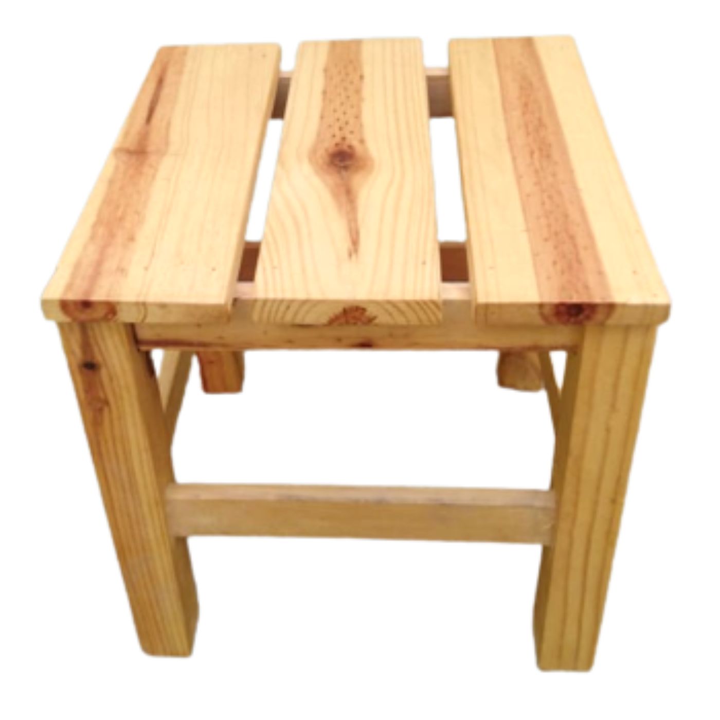 Banquito De Madera Pino Multiuso banca banquillo - Shopstar