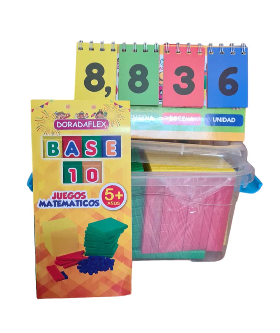 Base 10 Multibase - matemáticas didáctica con anillado - Shopstar