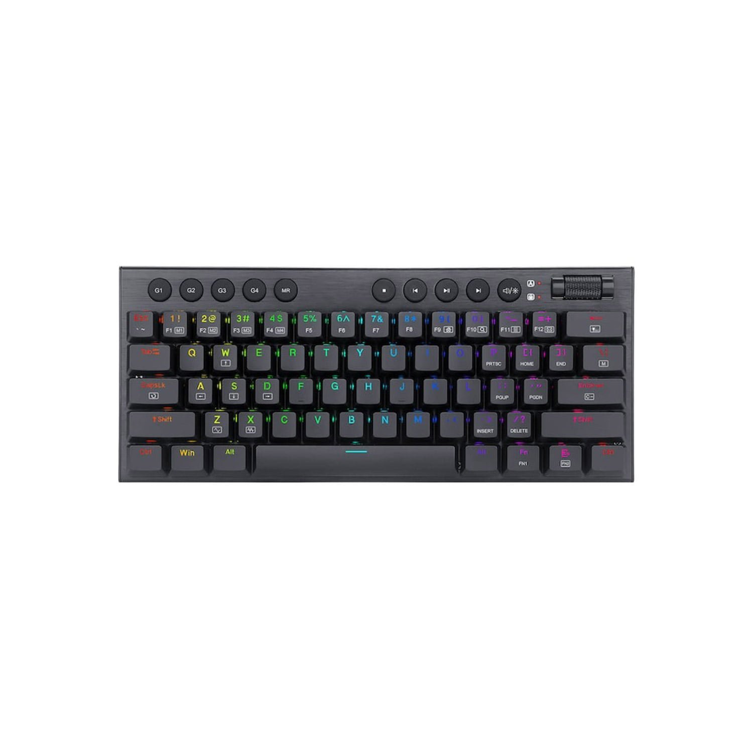 Teclado Gamer Redragon Horus Mini 60% Cableado English K632-Rgb Black ...