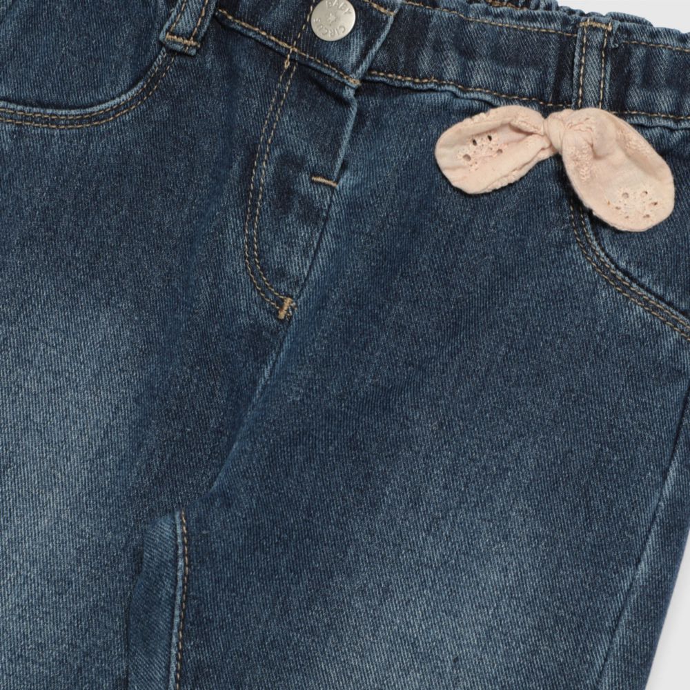 Jean Para Bebe Niña Baby Circus Baggy Lazo - Shopstar