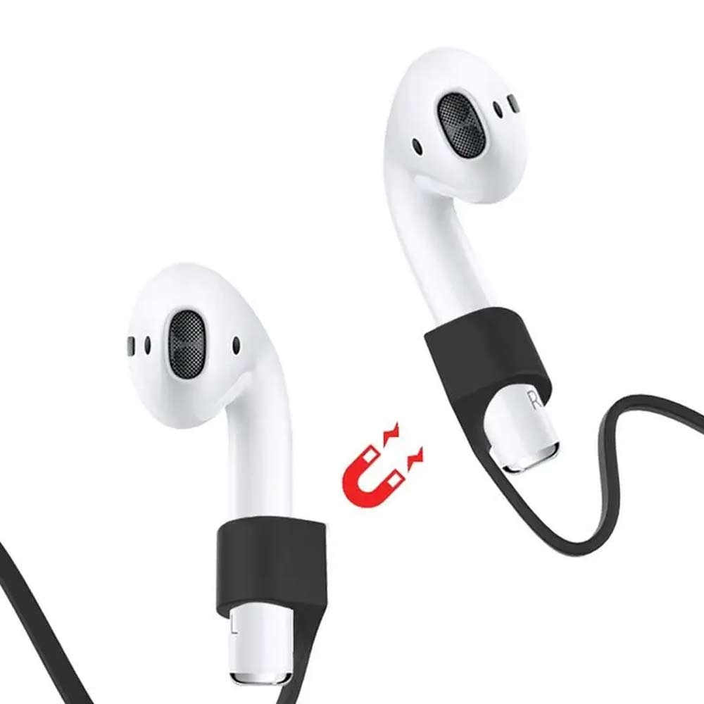 Lanyard antiperdida para audífonos Izuum imantado, negro - Shopstar