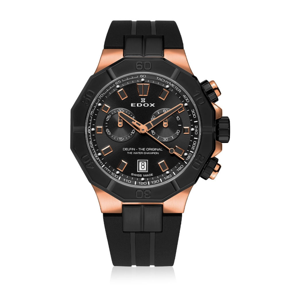Reloj Edox Para Hombre 10113 37Rnca Nir - Shopstar