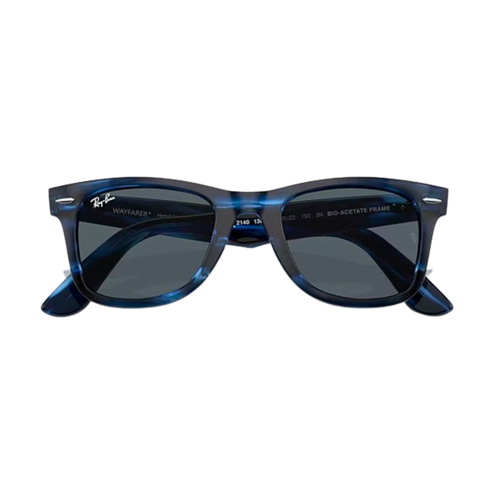 Lentes de Sol Ray Ban Original Wayfarer RB2140 1361R5 Azul Talla 50mm ...