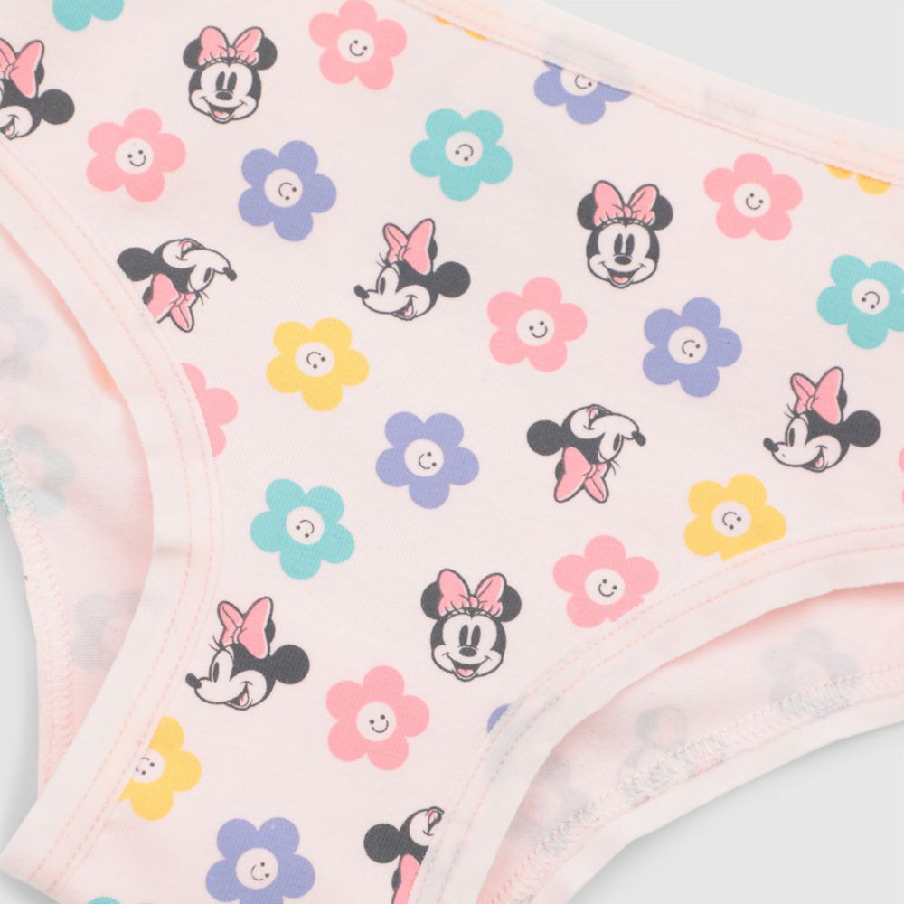 Calzon Disney Hot Pant Disner Minnie Floral Rosa - Shopstar