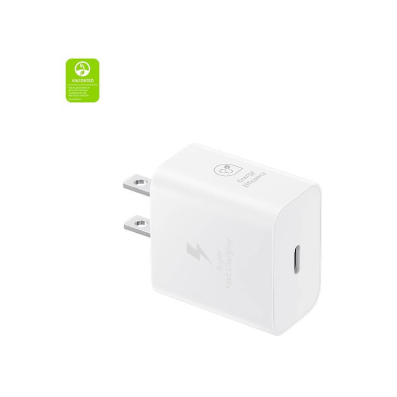 Adaptador Samsung 25W Para Galaxy A55 - Blanco - Shopstar