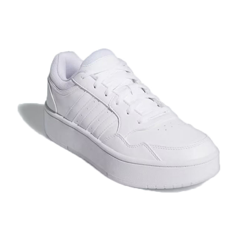 Zapatillas Para Mujer Urbanas Adidas Hoops 3.0 Bold ID2855 Blanco ...