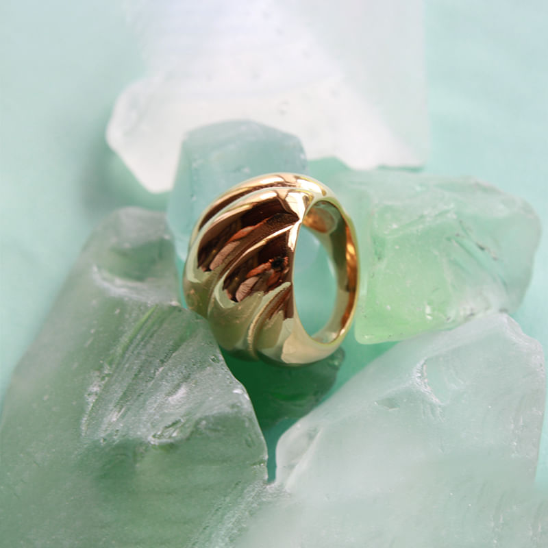 Anillo Cleopatra en Acero - Shopstar