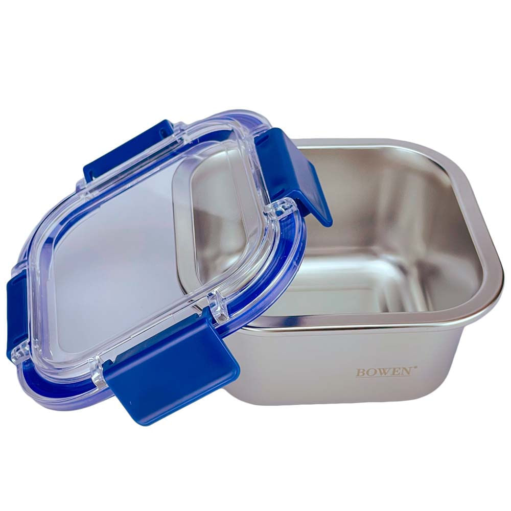 Botella Rectangular MEGA BOWEN 650ml Acero - Shopstar