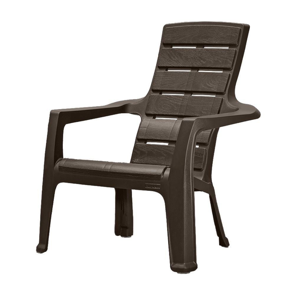 COMBO Mesa de centro rectangular Baru Wengue Rimax + 2 Sillas Playera ...