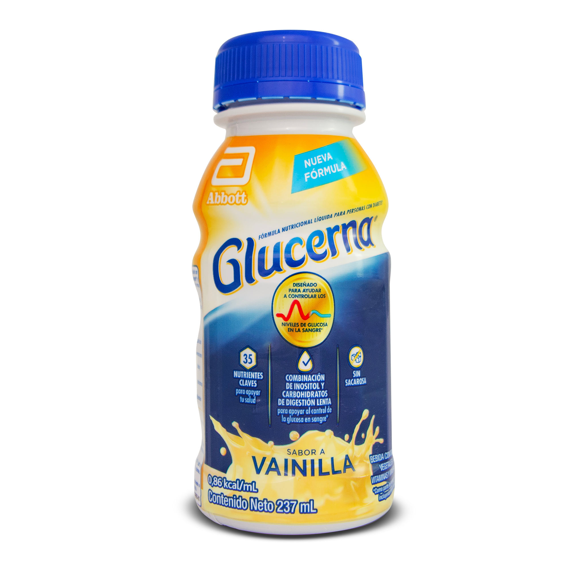 Fórmula Nutricional GLUCERNA Vainilla Botella 237ml - Shopstar
