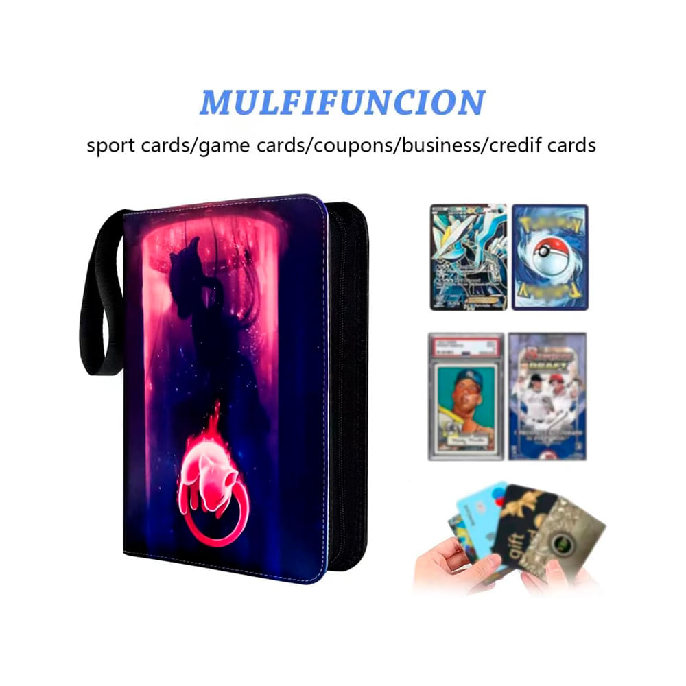 Pokemon Folder 9 Pocket 900 Cartas Mew - Shopstar