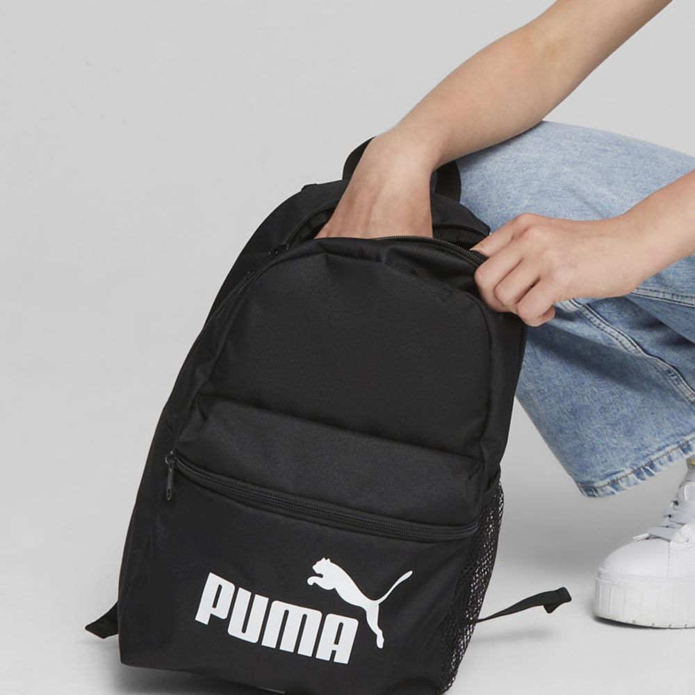 Mochila Deportiva Puma Phase Small Backpa 079879 01 Negro - Shopstar