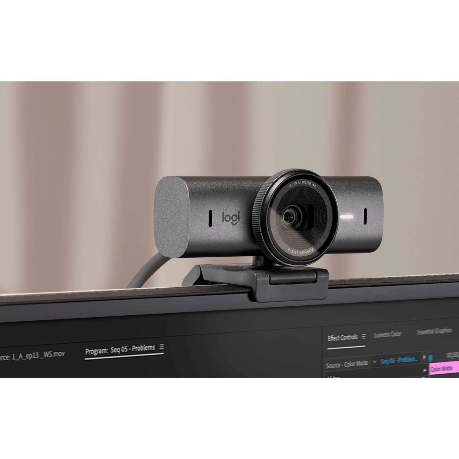 Camara Logitech Mx Brio Pro 700 Ultra Hd 4K Usb-C Black - Shopstar