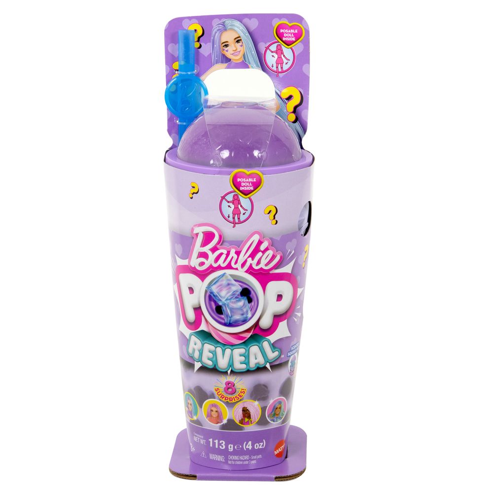 Muñeca Barbie Pop Reveal Muñeca Boba Tea Taro - Shopstar