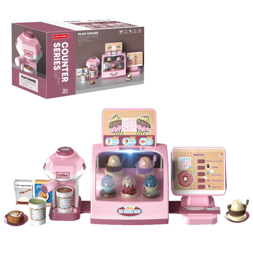 Mini Heladería Con Accesorios ZHI MEI XIN Mw3381 - Shopstar