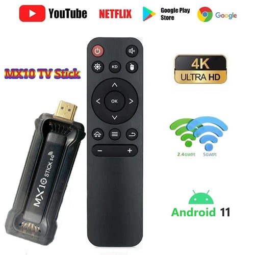 TV Stick Smart 8GB MXQ Android 11 - Negro - Shopstar