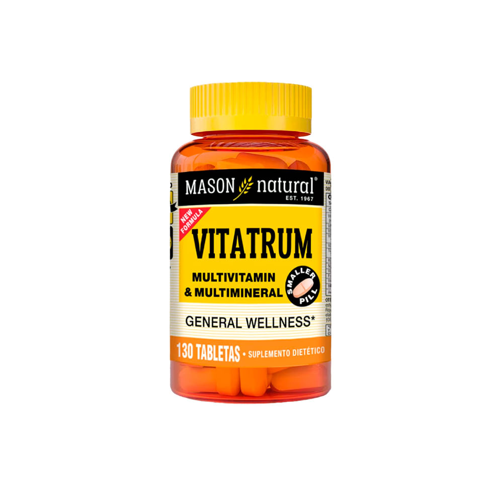 Vitamina Mason Vitatrum Multivitamin & Multimineral(130 Tab) - Shopstar
