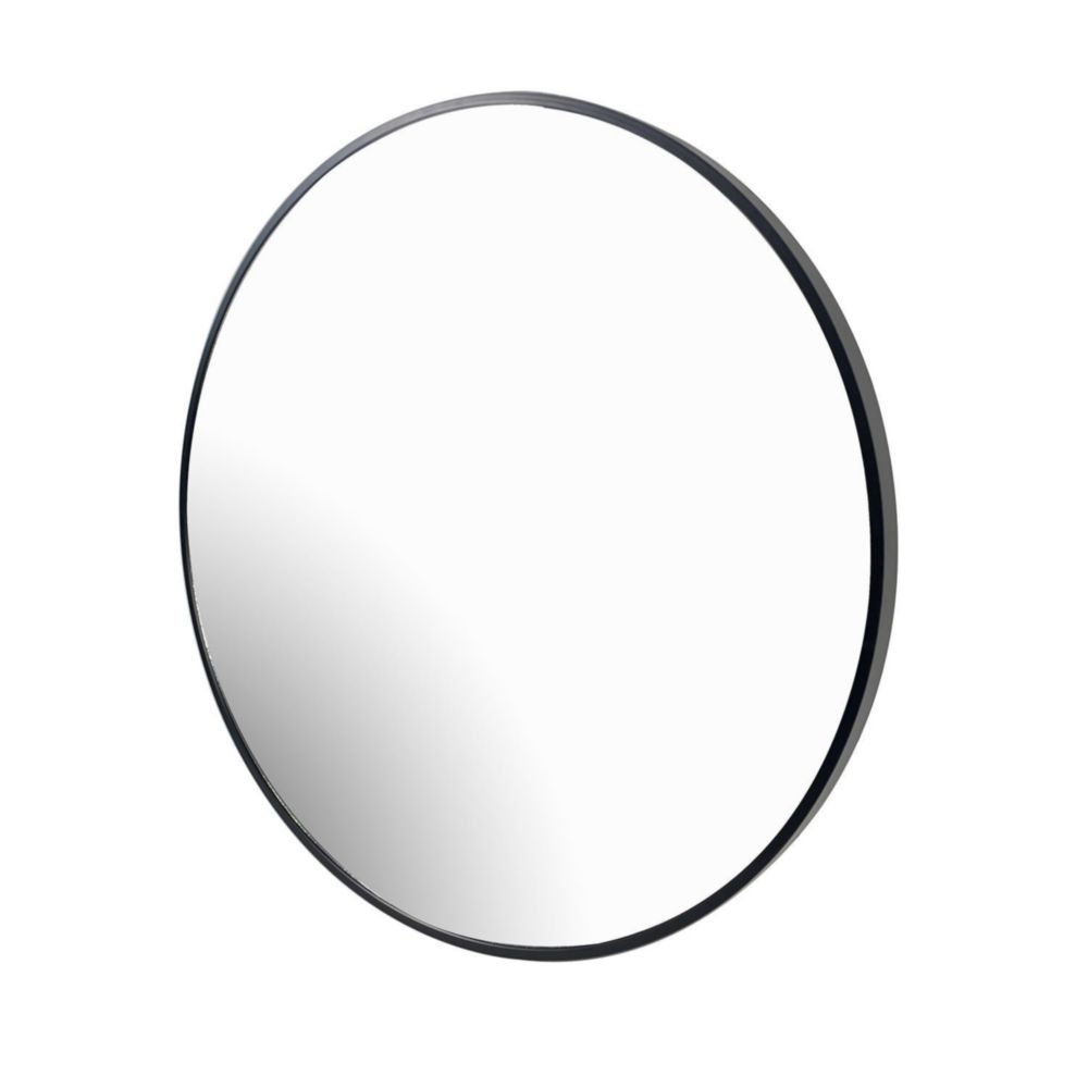 Espejo Circular 70 Cm Negro - Shopstar