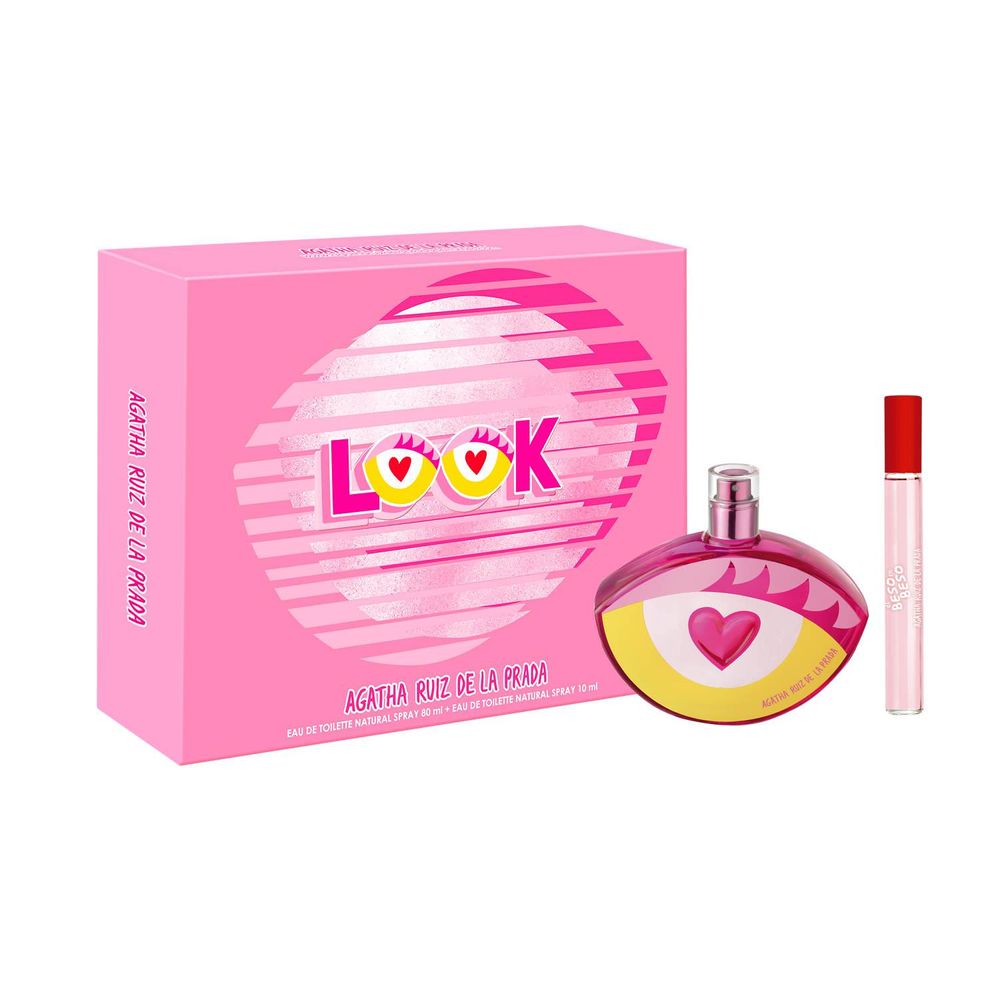 Set De Perfume Look Mujer Edt 80 Ml + Travel Spray 10 Ml - Shopstar