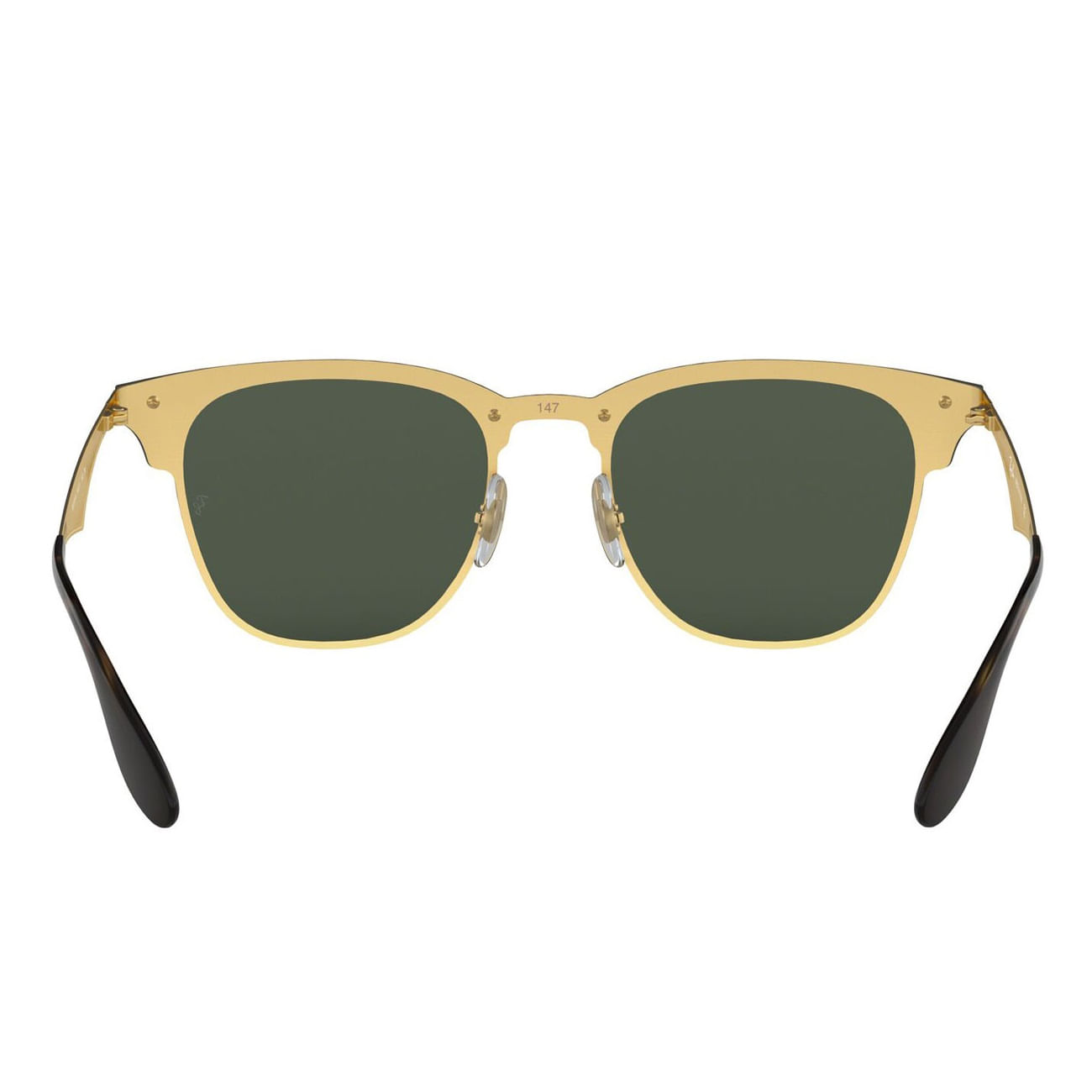 Lentes de Sol Ray Ban Blaze Clubmaster RB3576N 043/71 41mm Nezmun ...