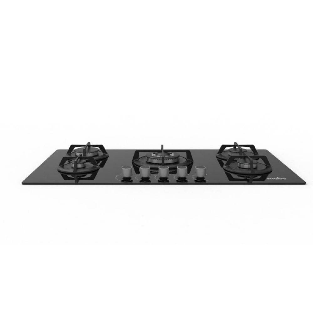 Cocina Empotrable Mabe 5 Hornillas PM8655GV0 Vidrio Negro - Shopstar