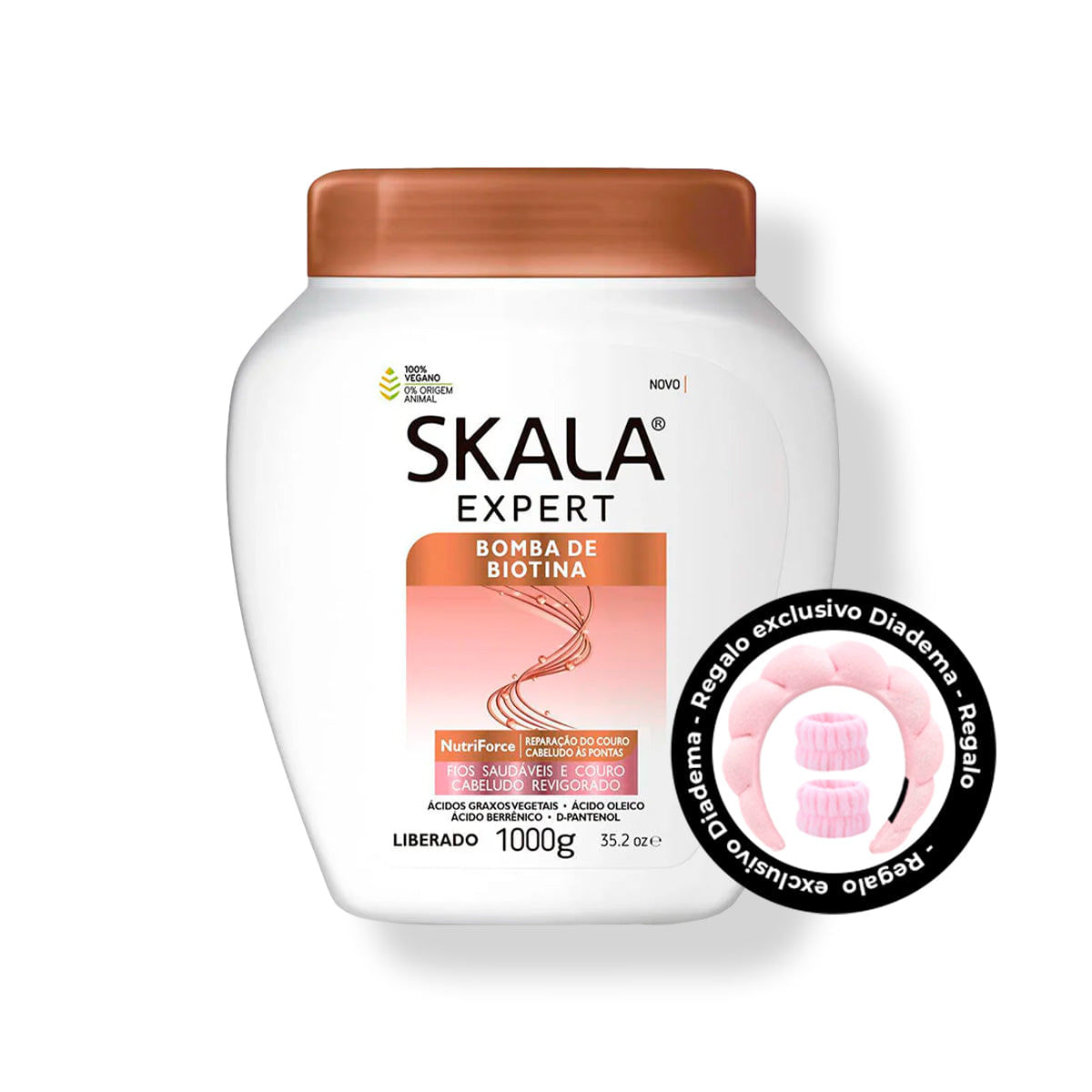 CREMA CAP. BOMBA BIOTINA CURL GIRL VEGANA SKALA + REGALO - Shopstar