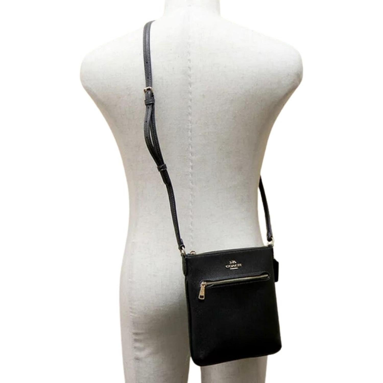 Cartera Crossbody Coach Mini Rowan CE871 - Negro - Shopstar