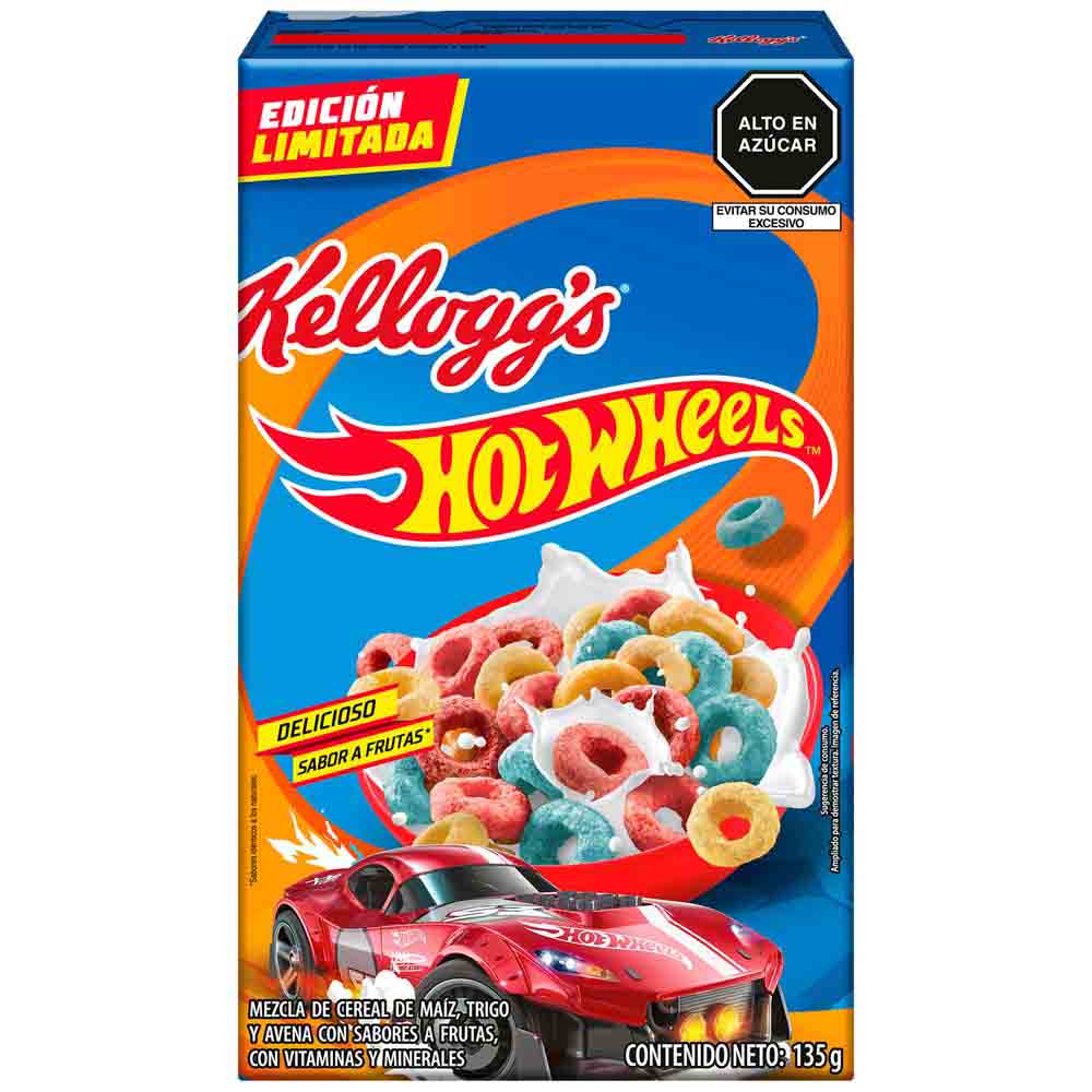 Cereal KELLOGGS Hot Wheels Caja 135g - Shopstar